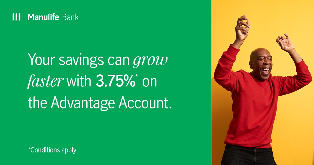 Manulife Advantage Account 3.85% Promotion | Kingston Financial
